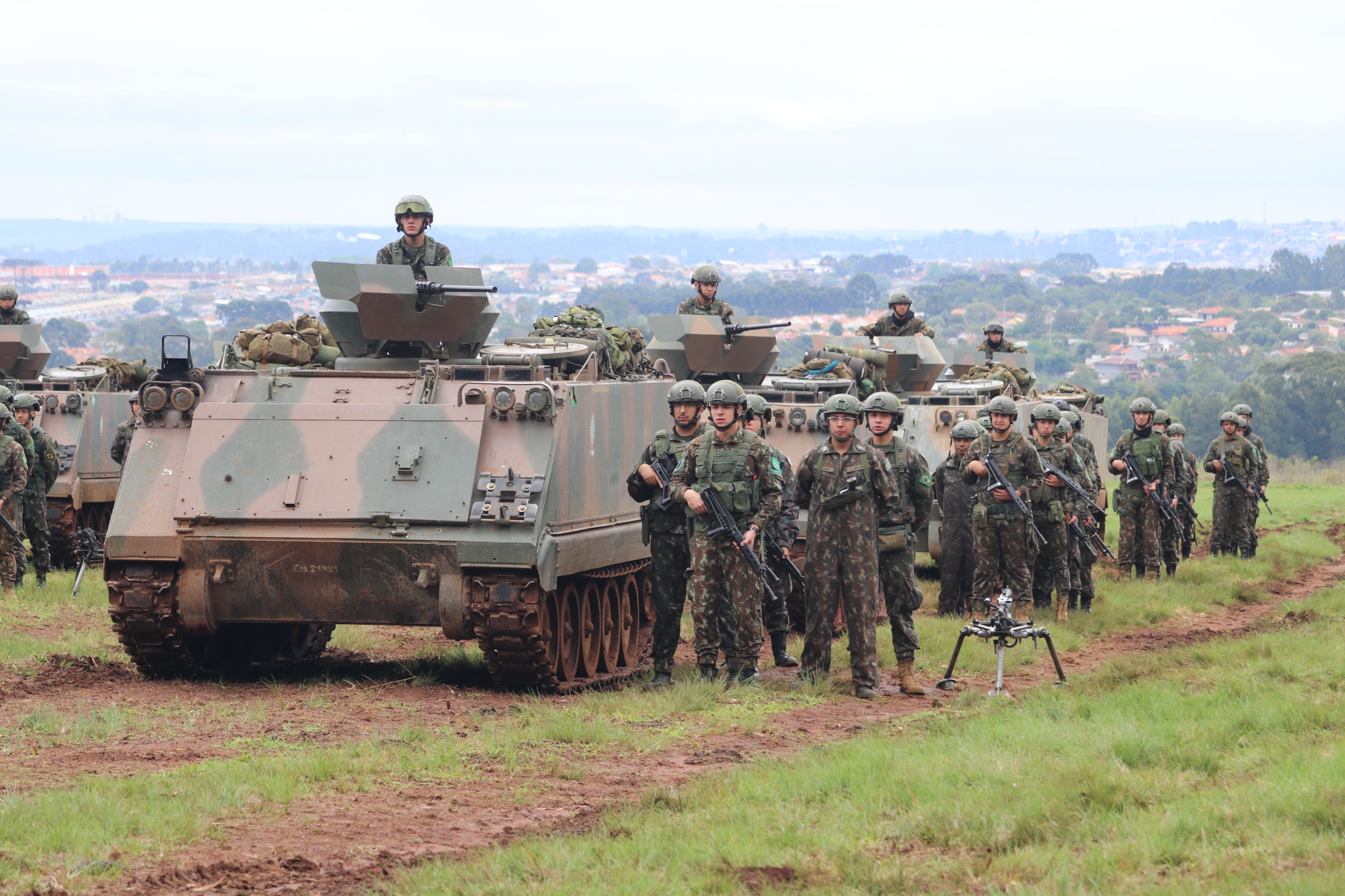 Brigada de Cavalaria Blindada realiza operação de treinamento de Força ...