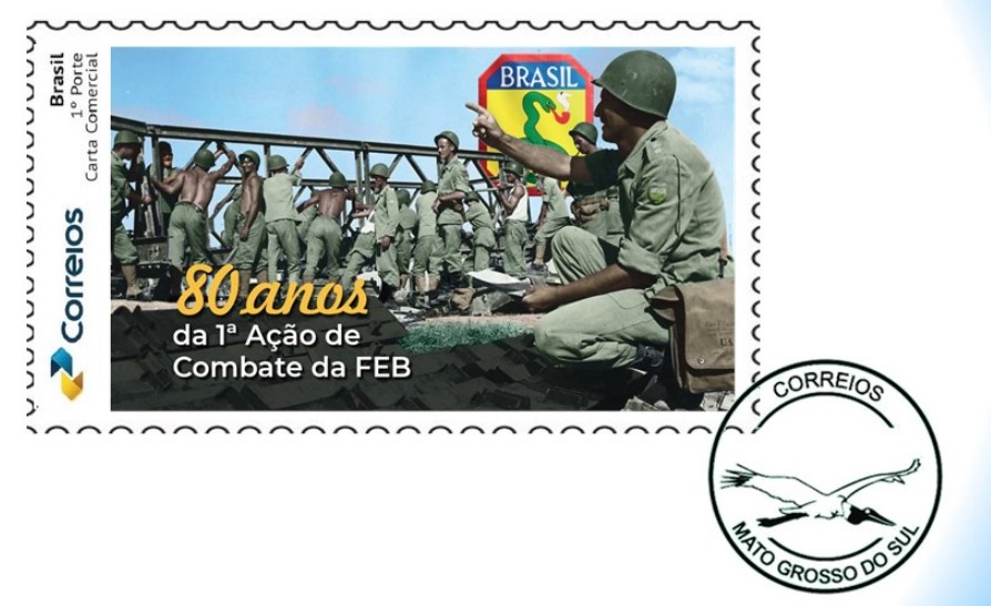 Exército e Correios lançam selo comemorativo pelos 80 anos da FEB ...